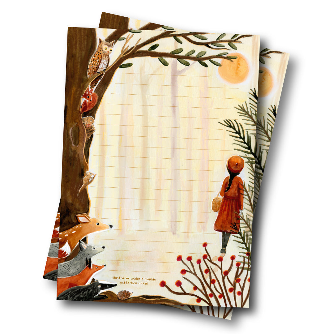 Notitieblok never alone – Illustrator under a blankie