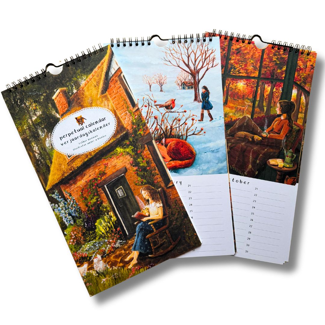 Birthday Calendar - 2026 Edition – Illustrator under a blankie